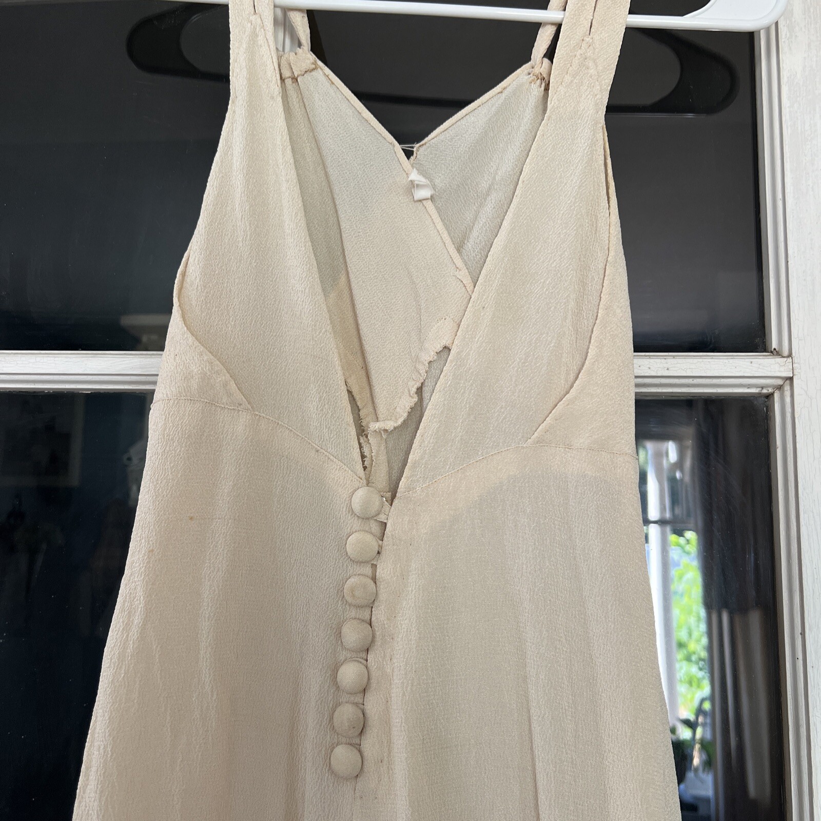 Late 1800s-early 1900s Wedding Gown and Coat Ivory We… - Gem