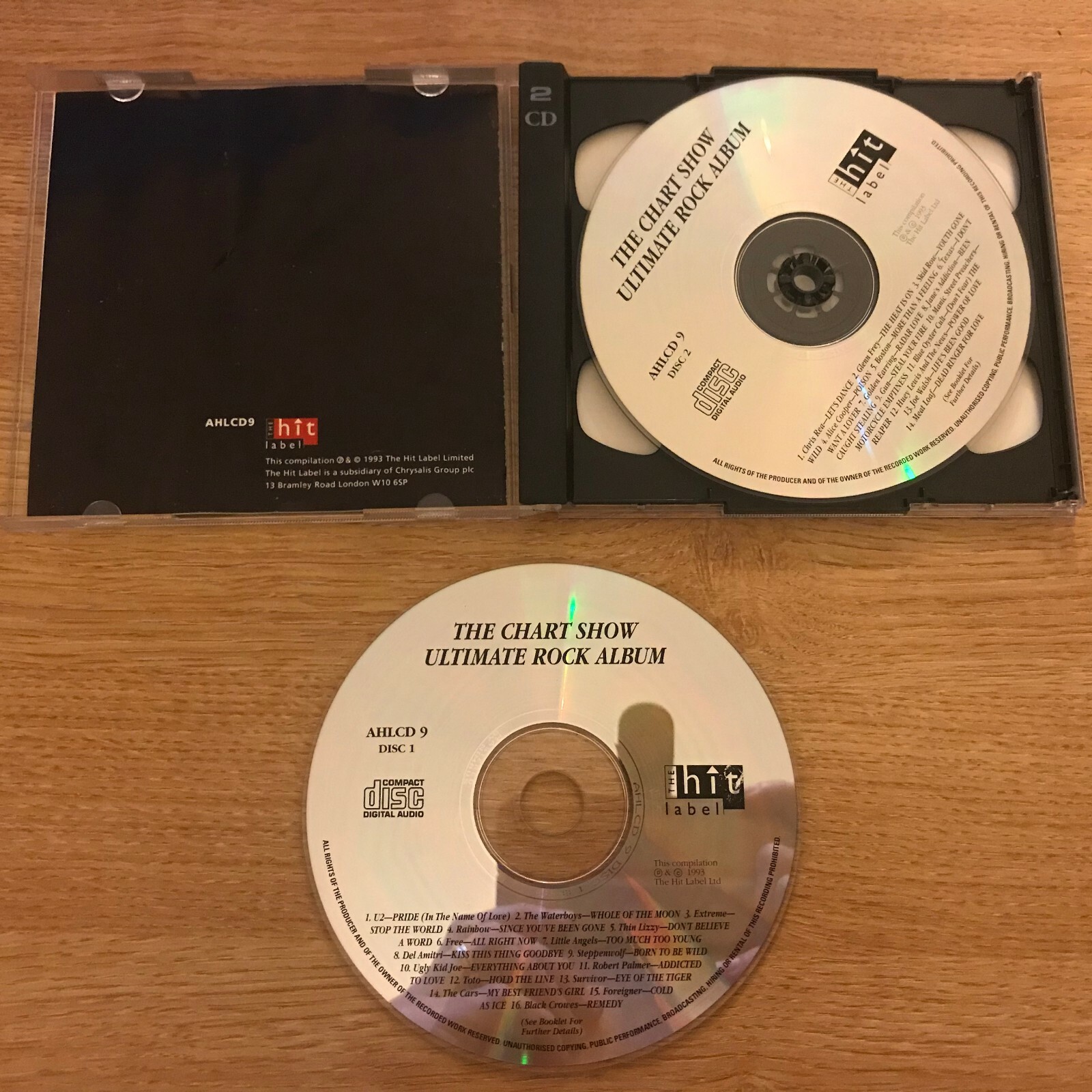 The Chart Show-Ultimate Rock Album - Various Artists (CD 1993 ...