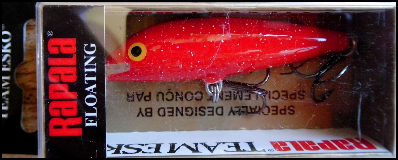 FISHING LURES RAPALA TEAM ESKO TE 7 cm FRHF (Red Hologram Flake) color ...