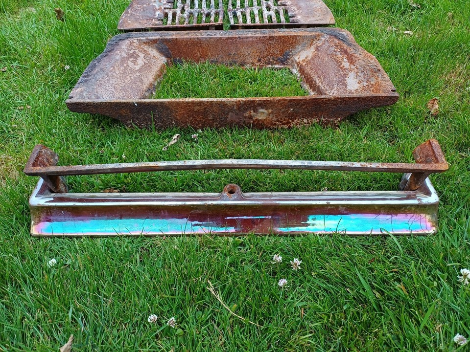 Baxi Burnall Open Fireplace, Ash Box, Grate, Bar, cast iron - open fire ...