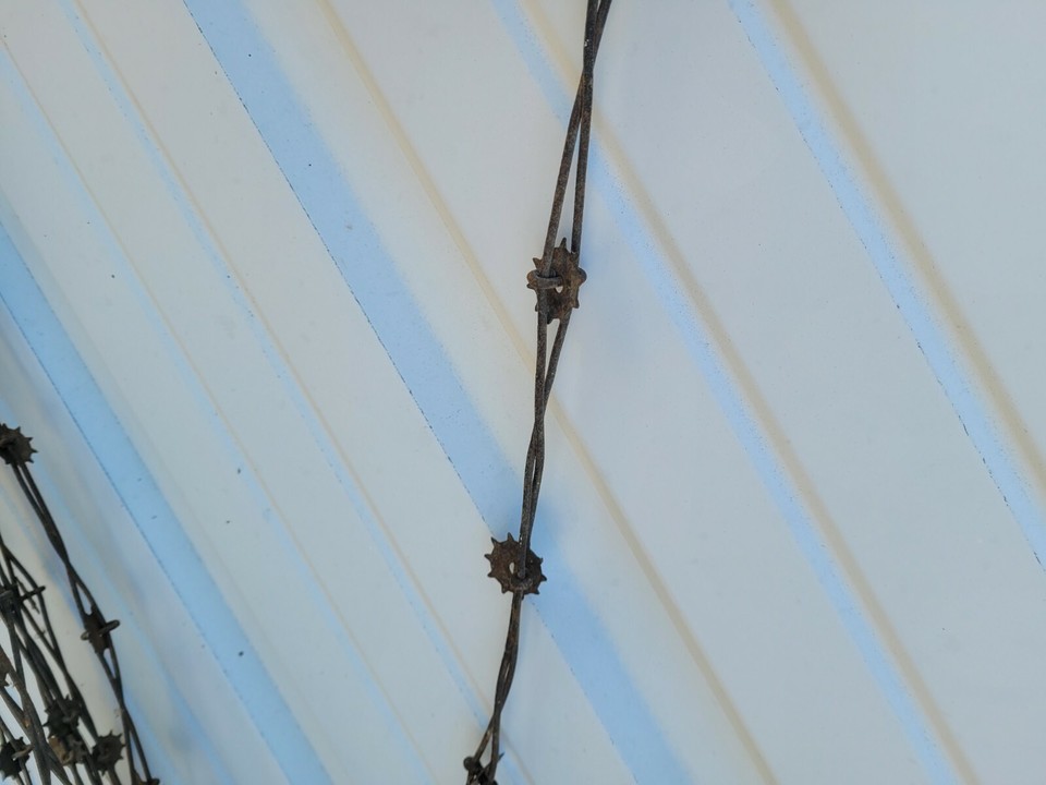 Antique Rare Spur Rowel Barbed Wire circa 1887. 96 feet | eBay