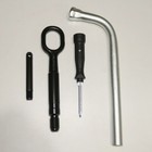 For Audi A4L Q5 A3 A6L Spare Lug Wrench Tire Tool Kit w/ Bag wheel ...