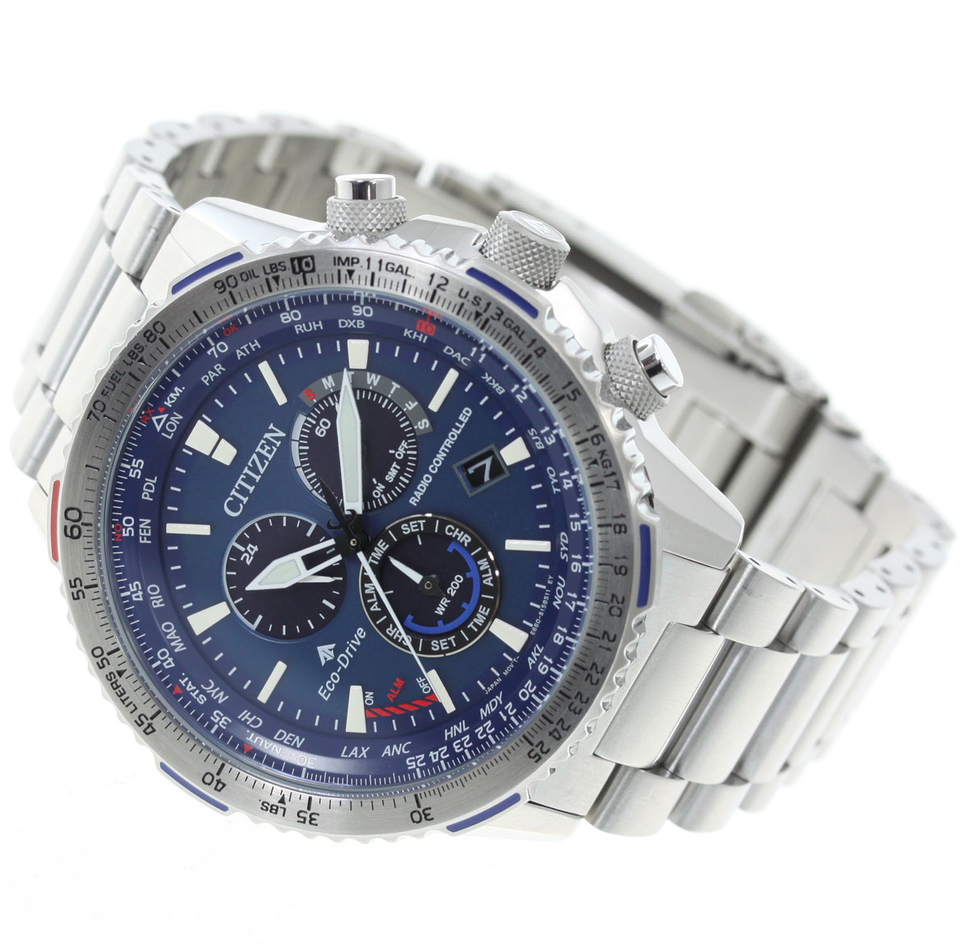 Citizen CB5000-50L Promaster Sapphire Sky Blue Dial Radio Controlled ...