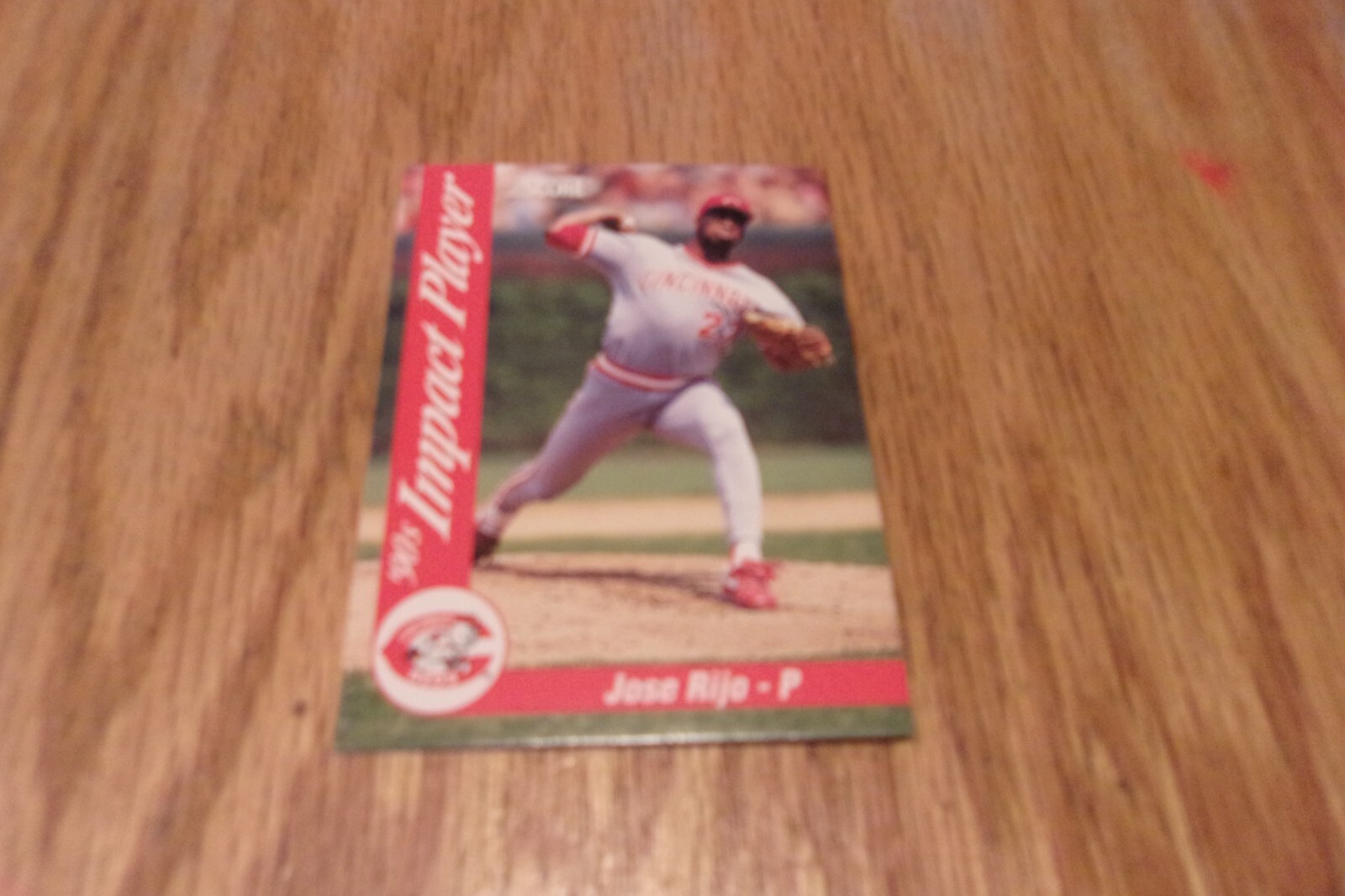 JOSE RIJO 1992 SCORE IMPACT PLAYER BASEBALL CARD | eBay
