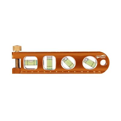 Swanson Tool Co 6 Inch Savage Magnetic Billet Torpedo Level Brass Pipe ...