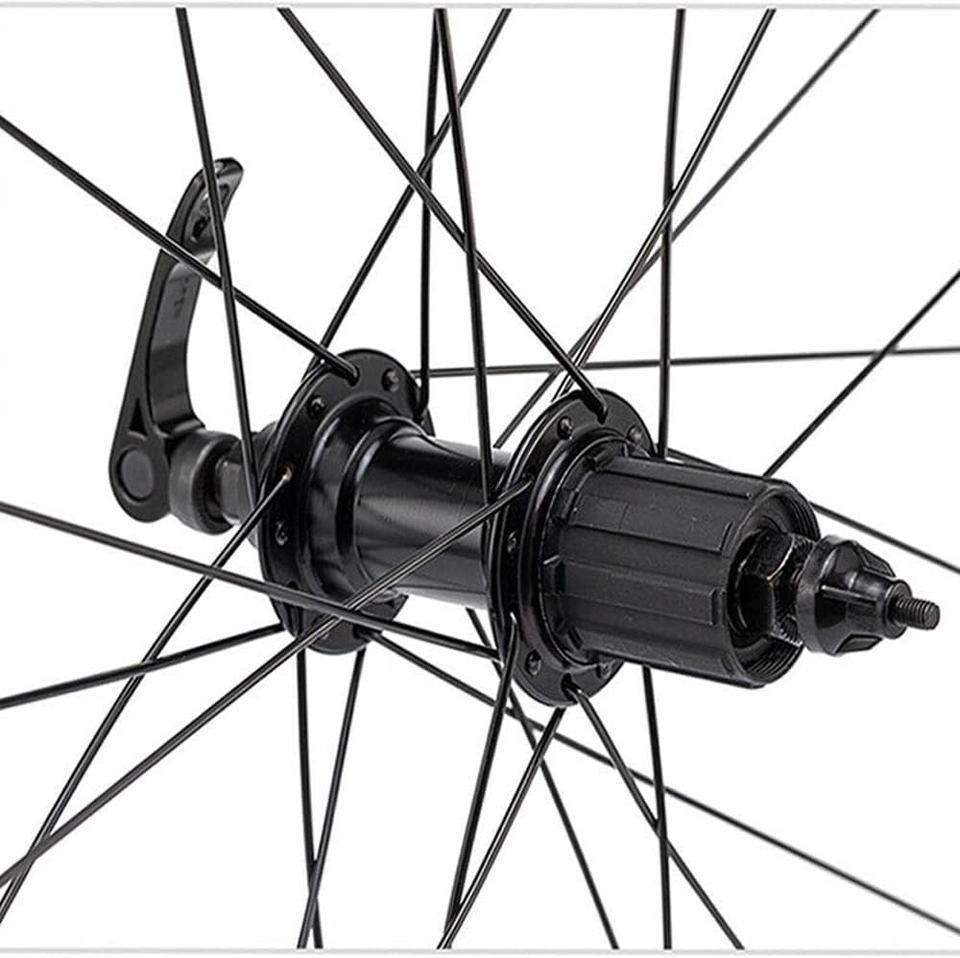 Road Bike Wheelset 700C Rim Brake with 30Mm Depth Rims,23/24/25C ...