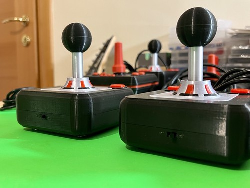 JOYSTICK STILE SUNCOM TAC 2 PER COMMODORE C64/AMIGA ATARI | eBay
