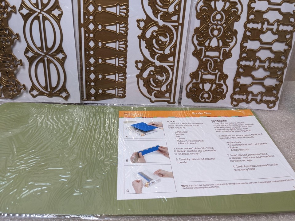 🔥 Cricut Cuttlebug Embossing Dies 🔥 Make your Own Lot 🔥 Buy 4 get 1 ...