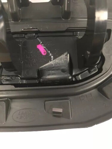 Range Rover Evoque Headlamp Washer Jet Cover Cap Wash Hinge Navy ...