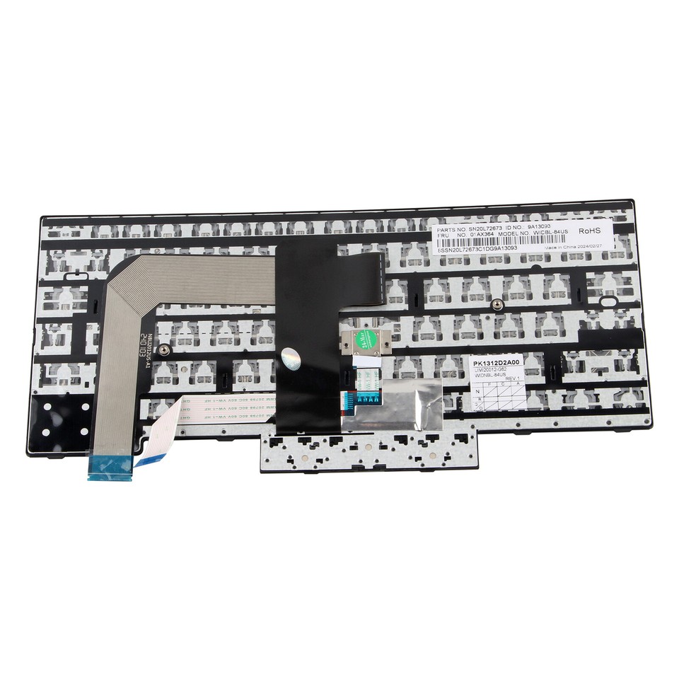 US Keyboard without Backlight for Lenovo thinkpad T470 T480 Not Fit ...