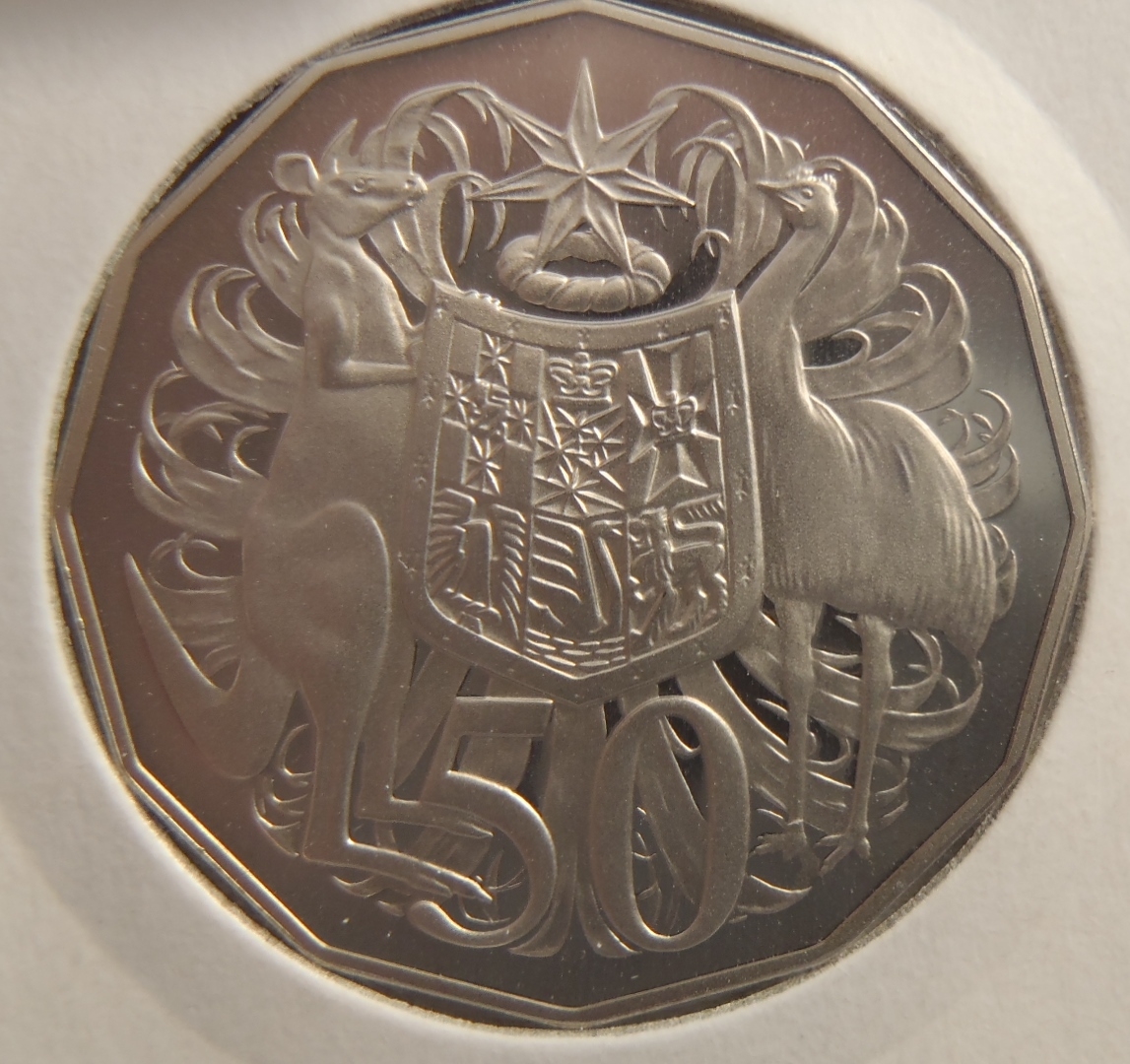 1986 50 cent proof coin removed from proof set - Mint or proof set only ...