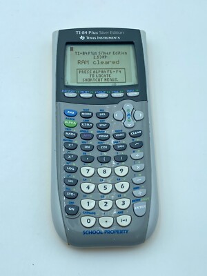 Texas Instruments TI-84 Plus Silver Edition Graphing Calculator ...