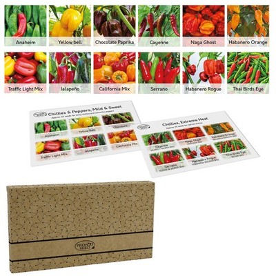 Chilli Seeds | 12 Varieties, 110+ Chill Seeds | Gardening Gifts For ...