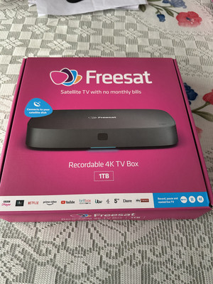 Freesat 4K Recordable TV Box 1TB All Boxed Excellent Condition | eBay UK