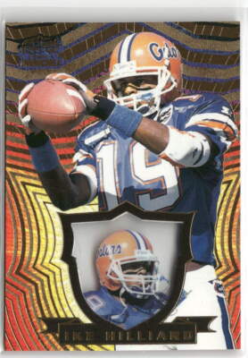 1997 Pacific Invincible #98 Ike Hilliard RC Florida Gators ☘️FIND!👀601 ...
