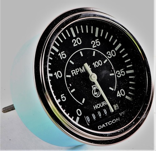 New 103755 Maxima Datcon Tachometer 12V 0-4000 RPM Model 124A40HDP | eBay