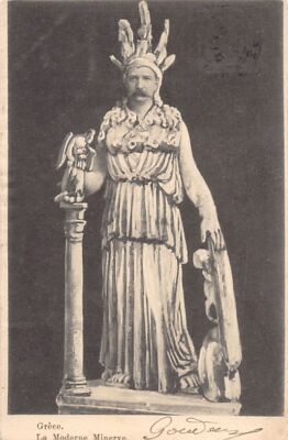 Greece - The modern Minerva - George I of Greece - Publ. PL | eBay