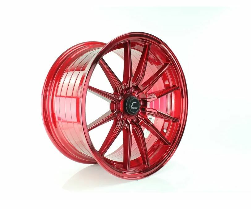 Cosmis Racing R1 Hyper Red Wheel 18x9.5 +35mm, 73.1 CB, 5x114.3 | eBay