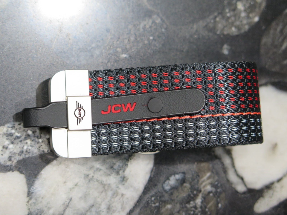 Mini Cooper JCW Style OEM Key Fob Lanyard | Black