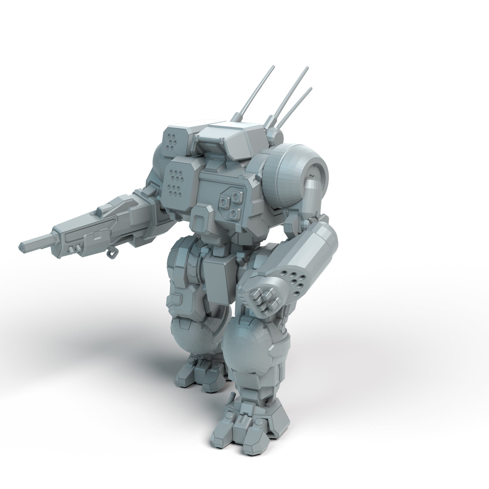 Highlander IIC 2 Miniature Compatible with Battletech MWO | eBay