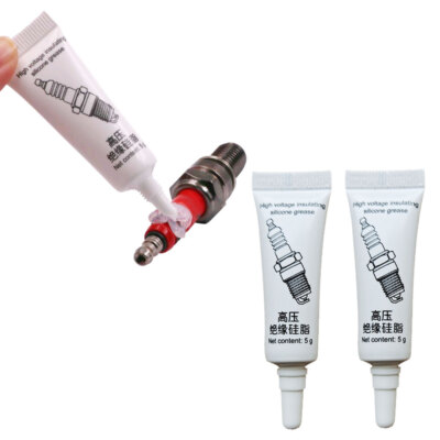 2x Car Spark Plug Insulating Grease High Voltage Electrical Silicone ...