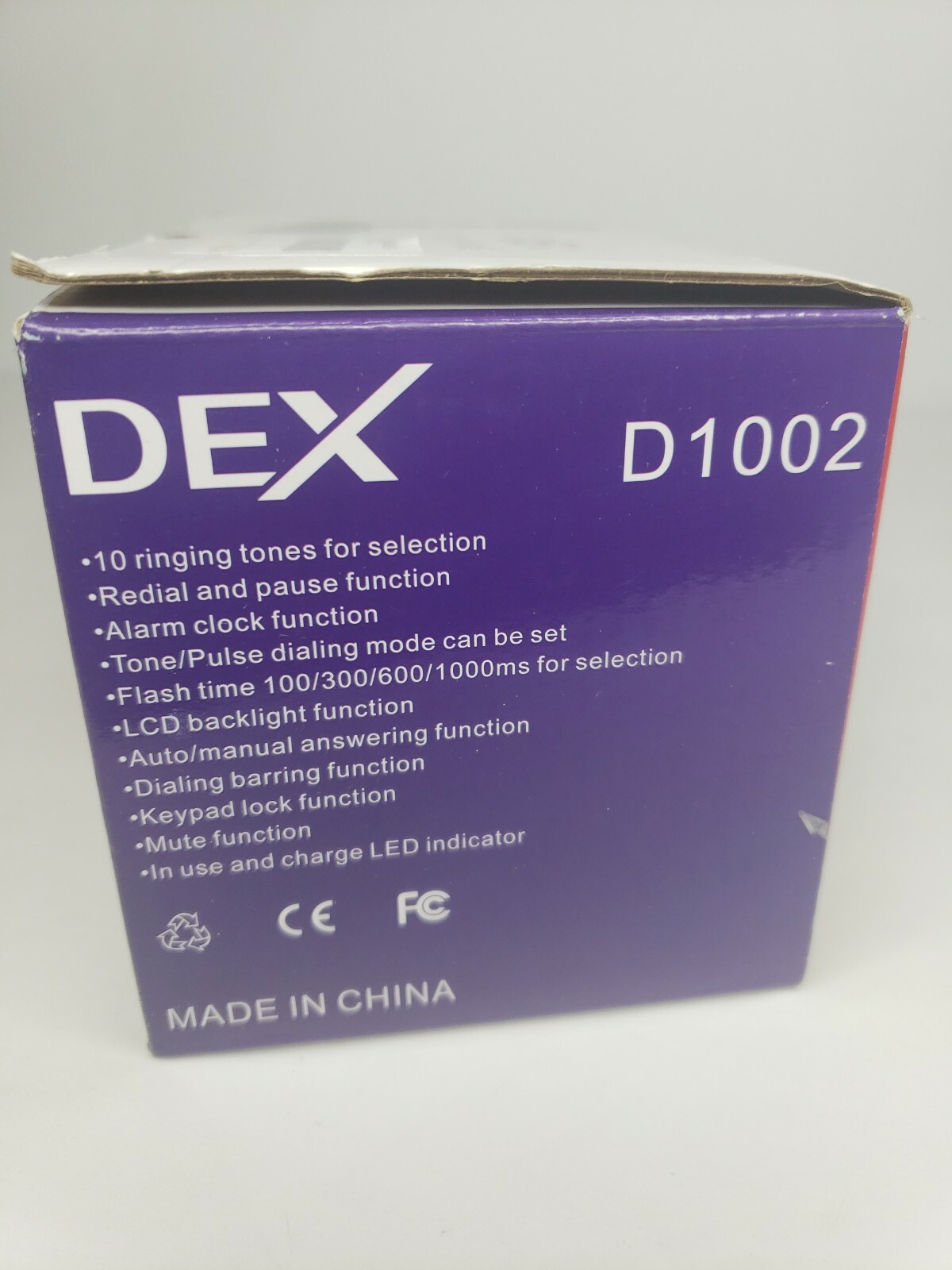 Dex Dect Cordless Phone Model: D1005 Add up to 5 Phones | eBay