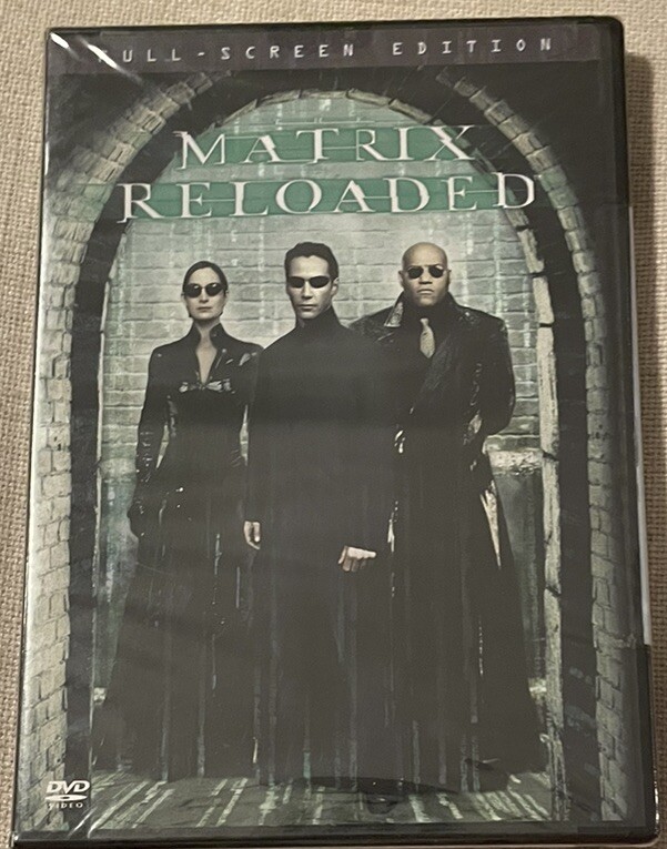 The Matrix Reloaded DVD... Full-Screen Edition New and Sealed ...