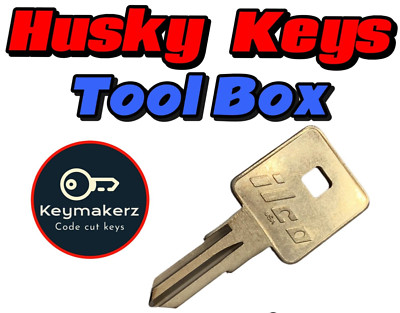 Husky Toolbox keys Replacement spare Key Cut to Code 8001-8223 | eBay