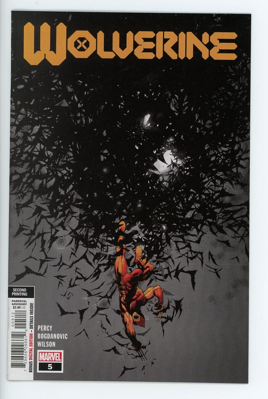 WOLVERINE #5 NEAR MINT 2020 ADAM KUBERT 2nd PRINT VARIANT MARVEL COMICS ...