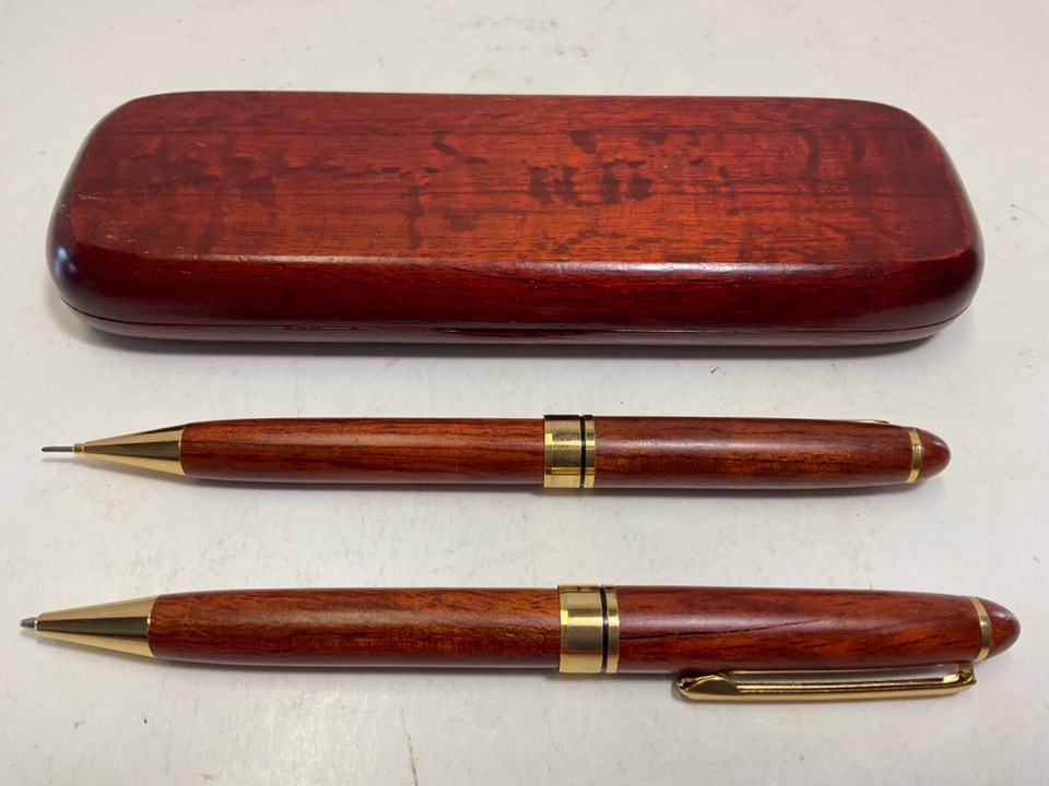Iridium Point Germany Fountain & Ball Wooden Pens Set | eBay