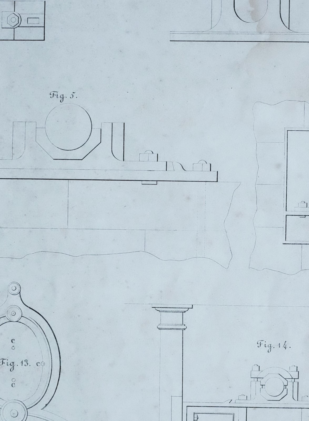 1847 ENGINEERING PRINT BRACKETS & P. BLOCKS VARIOUS | eBay