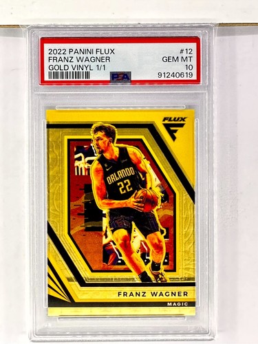 2022 Flux FRANZ WAGNER Gold Vinyl 1/1 true PSA Gem Mint 10 Magic | eBay