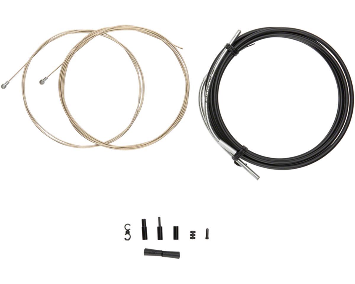 Jagwire Road Pro Brake Cable Kit (Stealth Black) (Stainless) [PCK209 ...