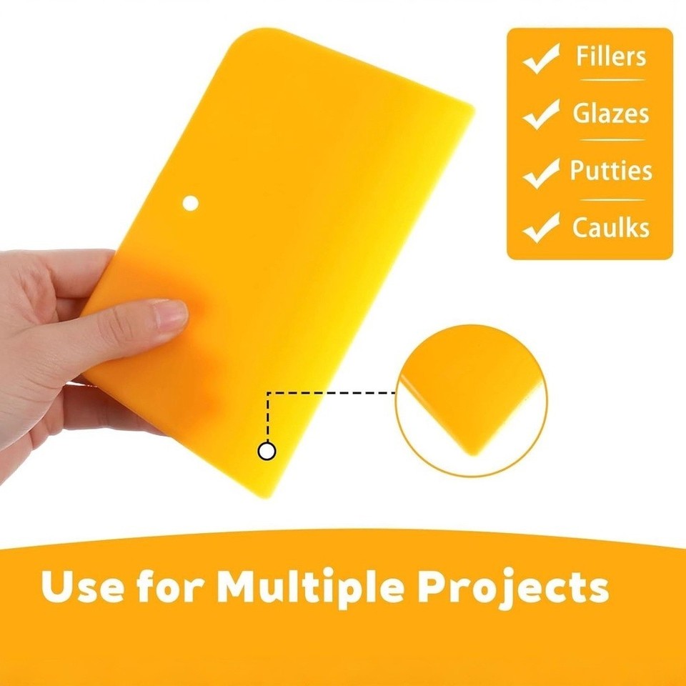 Plastic Scraper Set 9pcs for Car Window Tinting Medium Small Large ...