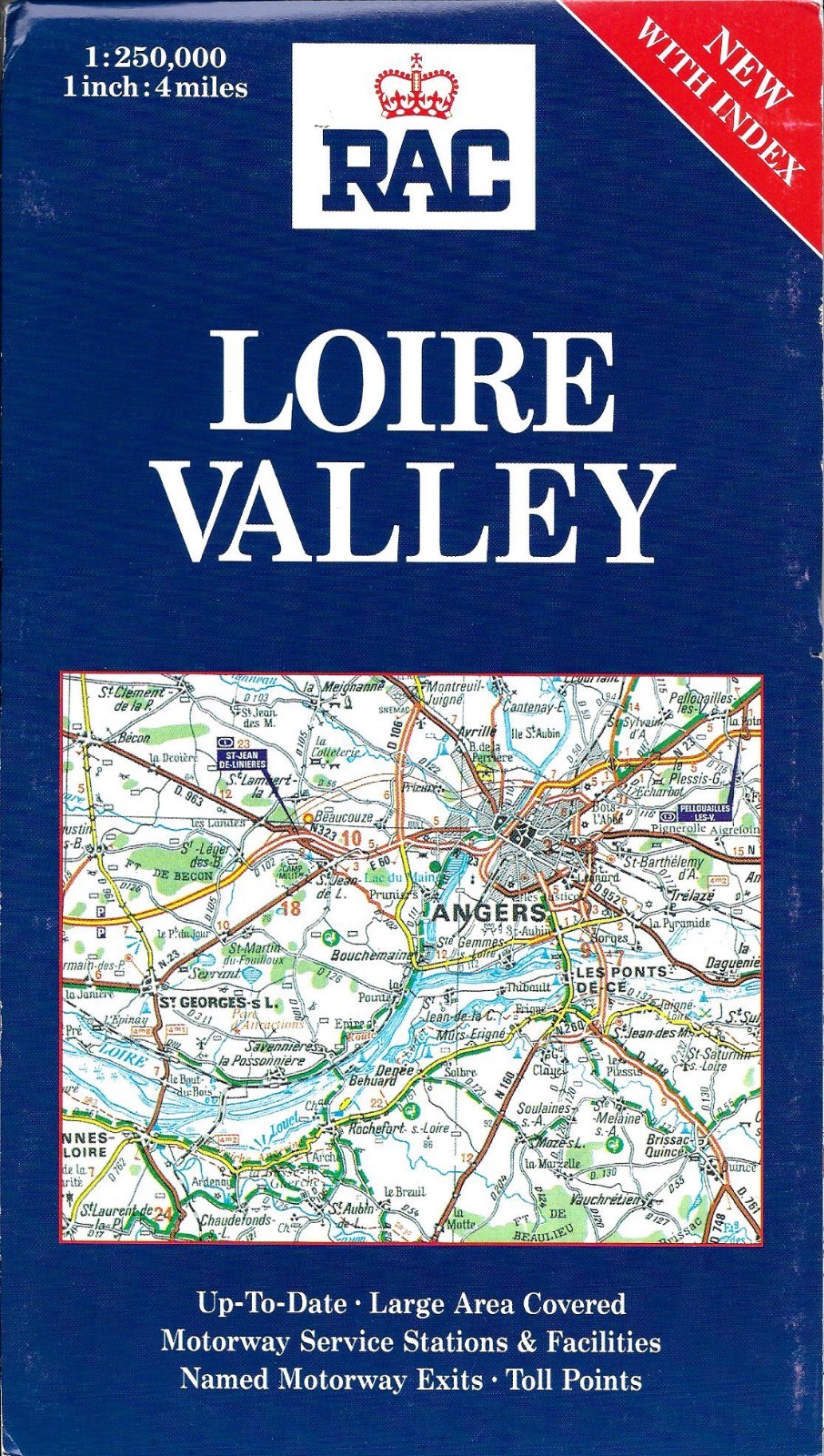 Map Of Loire Valley France
