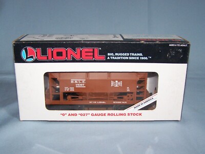 LIONEL 6-19307 B&LE ORE CAR WITH ORE LOAD IN ORIGINAL BOX | eBay