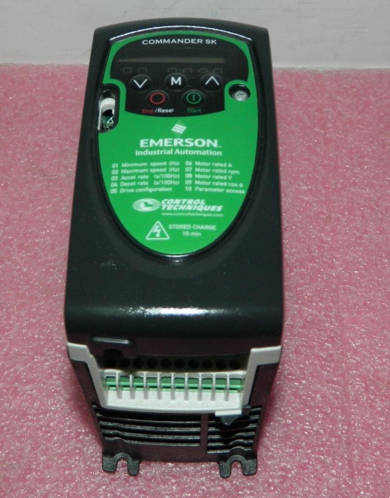 CONTROL TECHNIQUES EMERSON COMMANDER SK SKA1200037 0.37kW | eBay