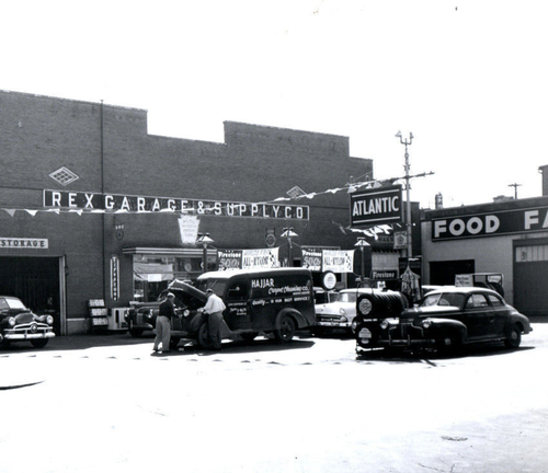 Atlantic Gas Station Rex Garage Harrisburg Pennsylvania PA Photograph ...