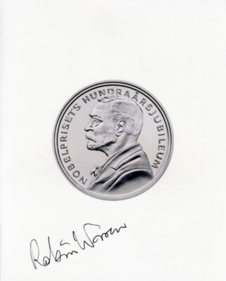 J. ROBIN WARREN - PHOTOGRAPH SIGNED | eBay