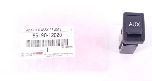 Toyota Genuine OEM Aux Adapter RAV4 tC xB Corolla 4Runner Highlander ...