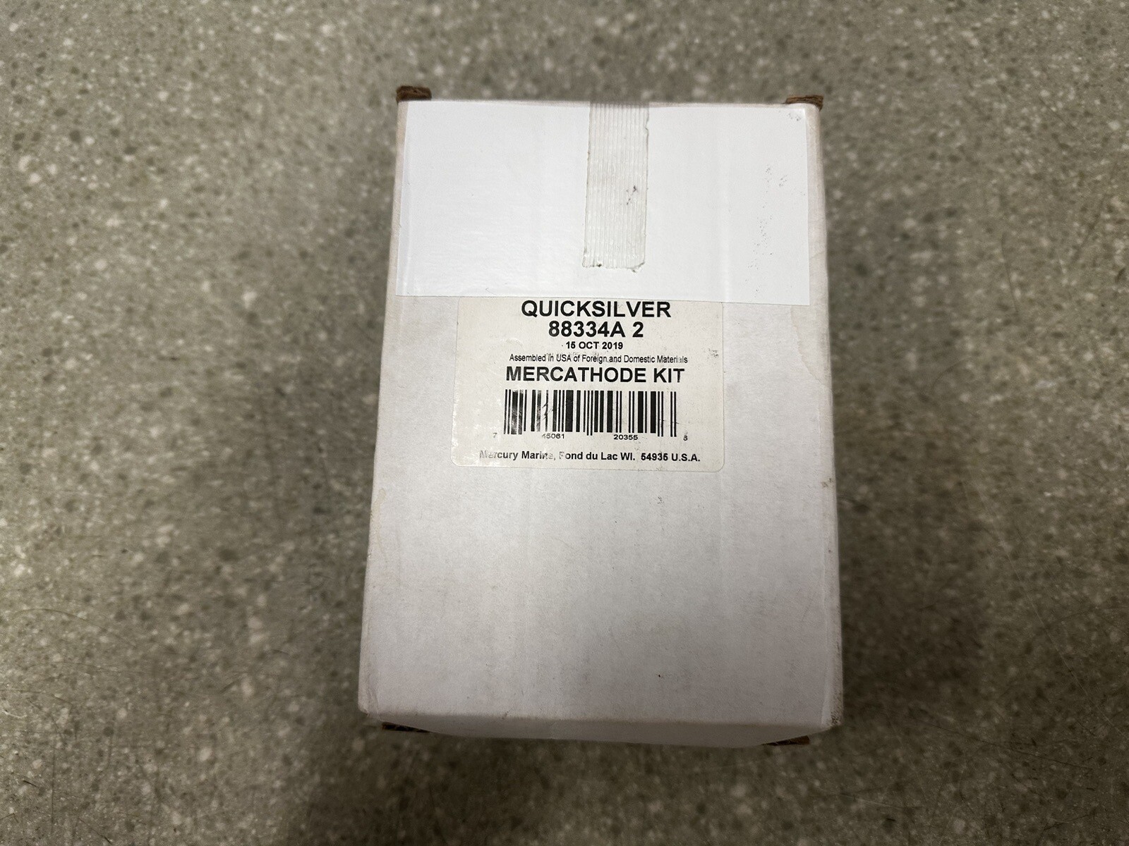 Mercury Mercruiser Quicksilver OEM # 88334a 2 Mercathode Kit Aa2 for ...