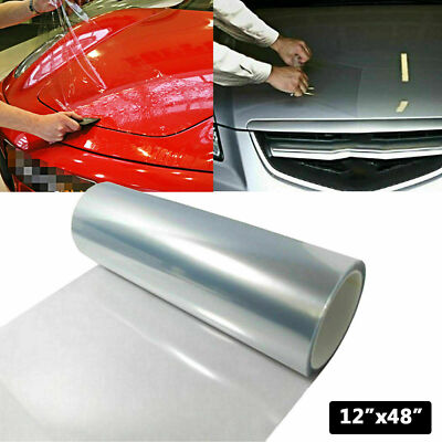 Roll Of Clear Bra Front Hood Edge Chip Protection Film Vinyl Wrap Sheet ...