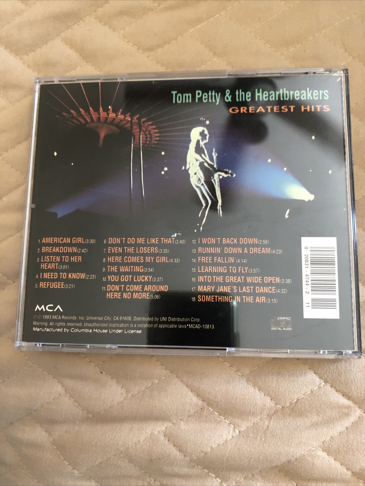 Tom Petty Greatest Hits (CD, 1993) 18 tracks - Mint. LN - Free Shipping ...