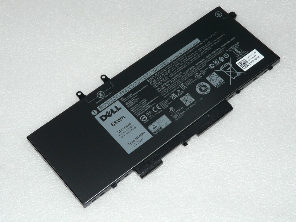 NEW GENUINE DELL PRECISION 3541 3550 3551 BATTERY 68WH 3HWPP 1VY7F ...