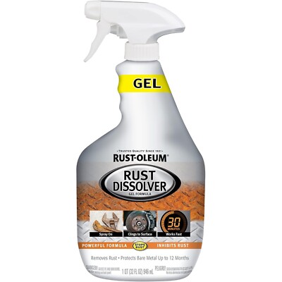 Rust-Oleum 300112 Rust Dissolver Gel 32 oz | eBay