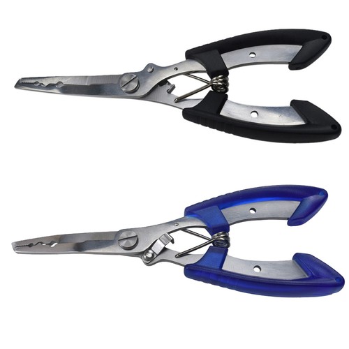 2x Fishing Lure Plier Scissors Line Cutter Hook Remover Split Ring ...