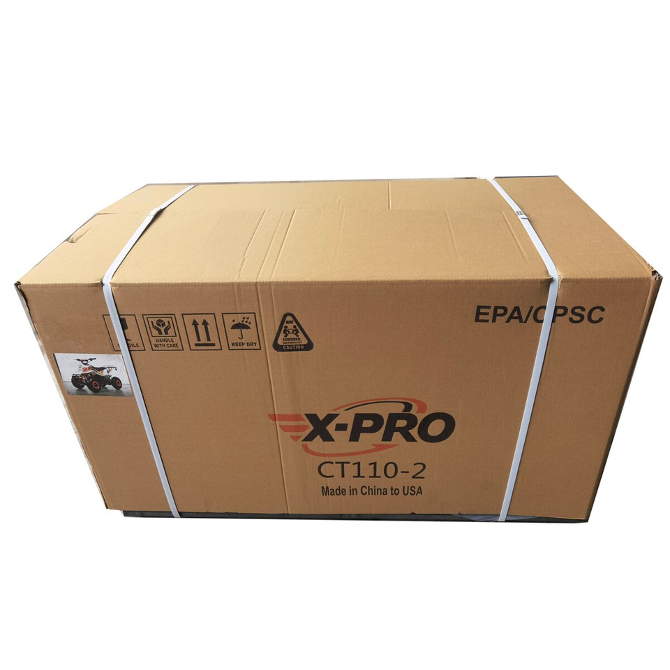 X-PRO Bolt 110cc ATV Quad Four Wheeler with Auto Transmission, Remote ...