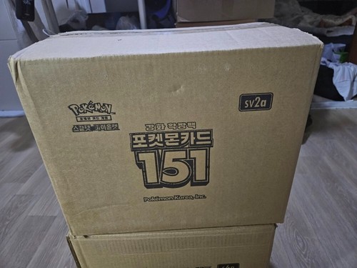 [30 boxes, A case] Pokemon Korean " 151 " Box FACTORY SEALED | eBay