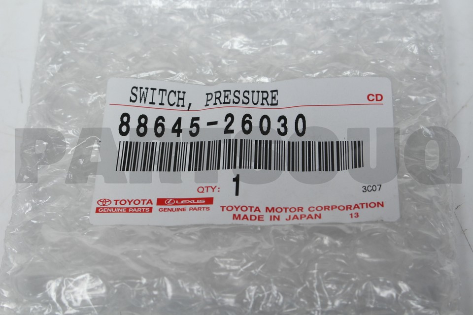 8864526030 Genuine Toyota SWITCH, PRESSURE NO.1 88645-26030 | eBay
