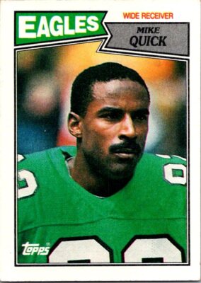 1987 Topps #298 Mike Quick NearMint/Mint | eBay